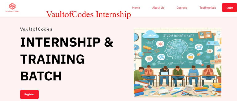 VaultofCodes Internship 2026 | Web Development, Python, AI & Java | Virtual | Apply by 08 June ...