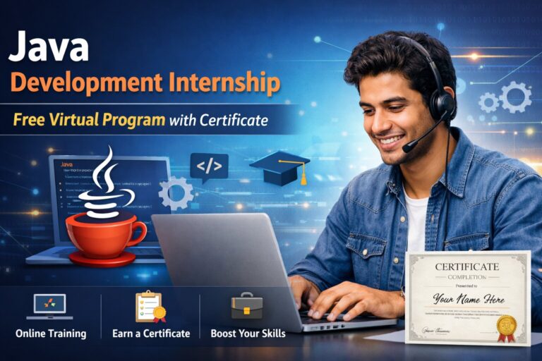 Full Stack Java Development Internship 2026 | Free Virtual Program with ...